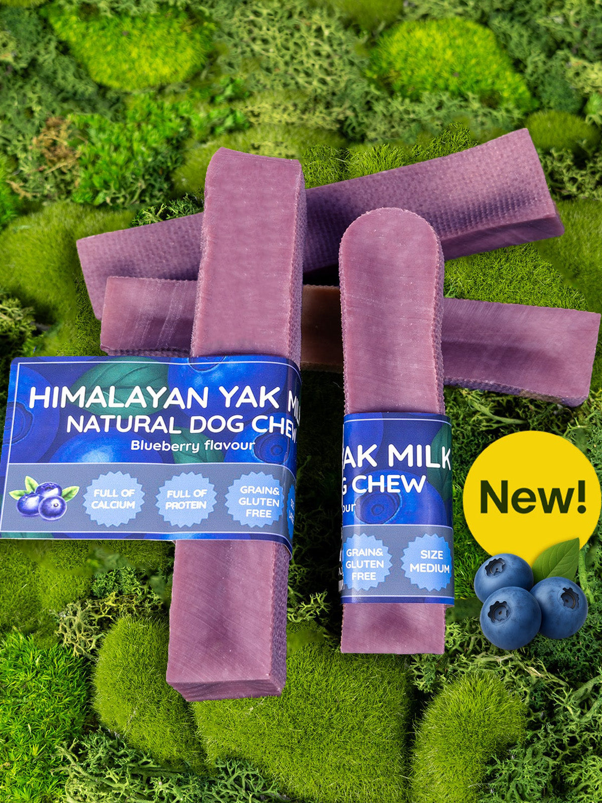 Blueberry Yak Dog Chew – Amy's Pet Supplies
