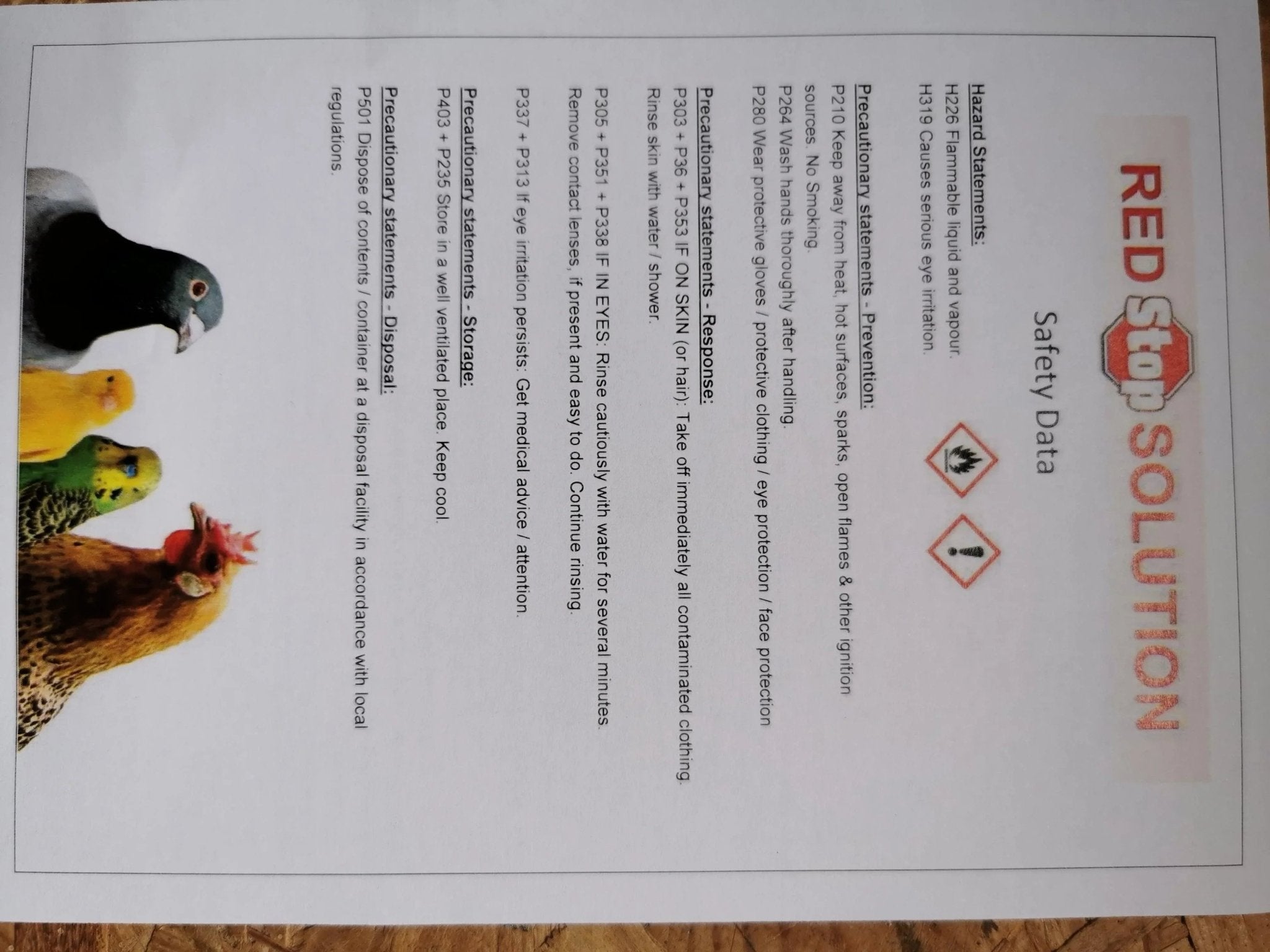 Red Stop concentrate solution for RED MITE control – Amy's Pet Supplies