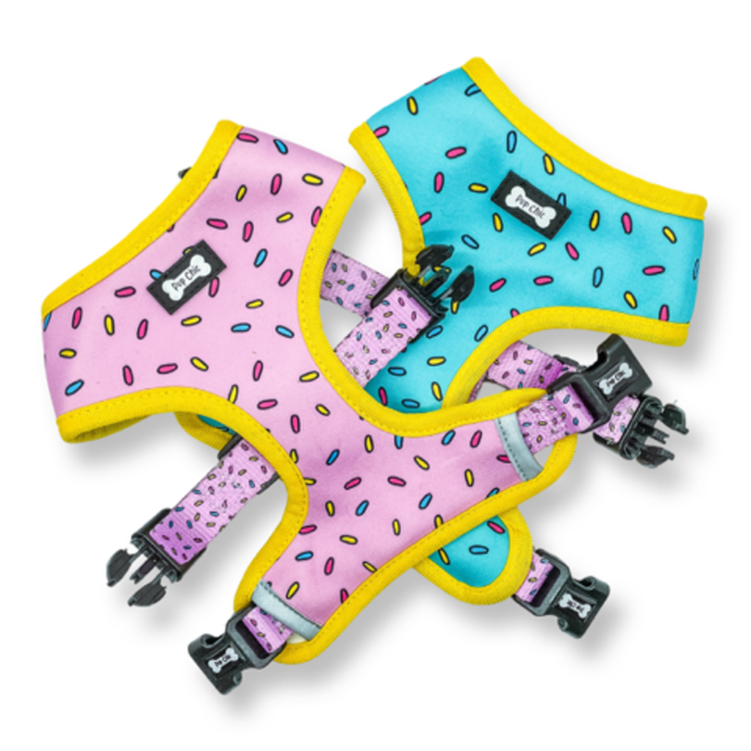 Sprinkles For Days Reversible Harness – Amy's Pet Supplies